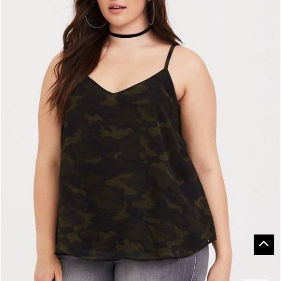 torrid | Tops | Torrid Sophie Chiffon Double Layer Swing Cami | Poshmark